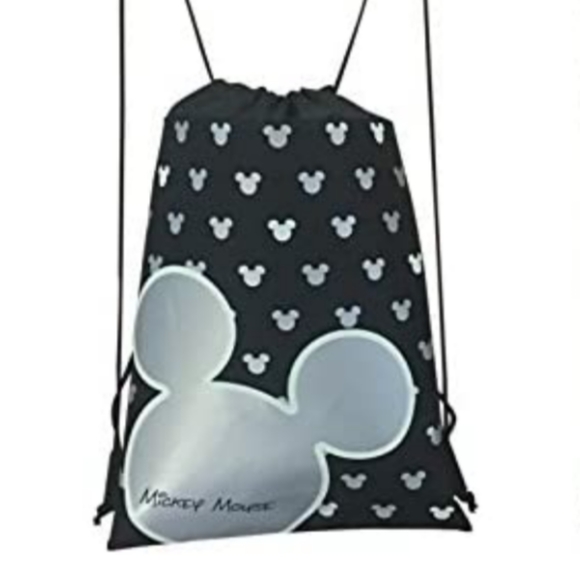 Disney | Accessories | Disney Mickey Mouse Reflective Drawstring ...